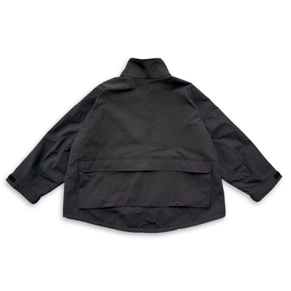 FRONT RIBBON JACKET (BLACK) – NERIAME